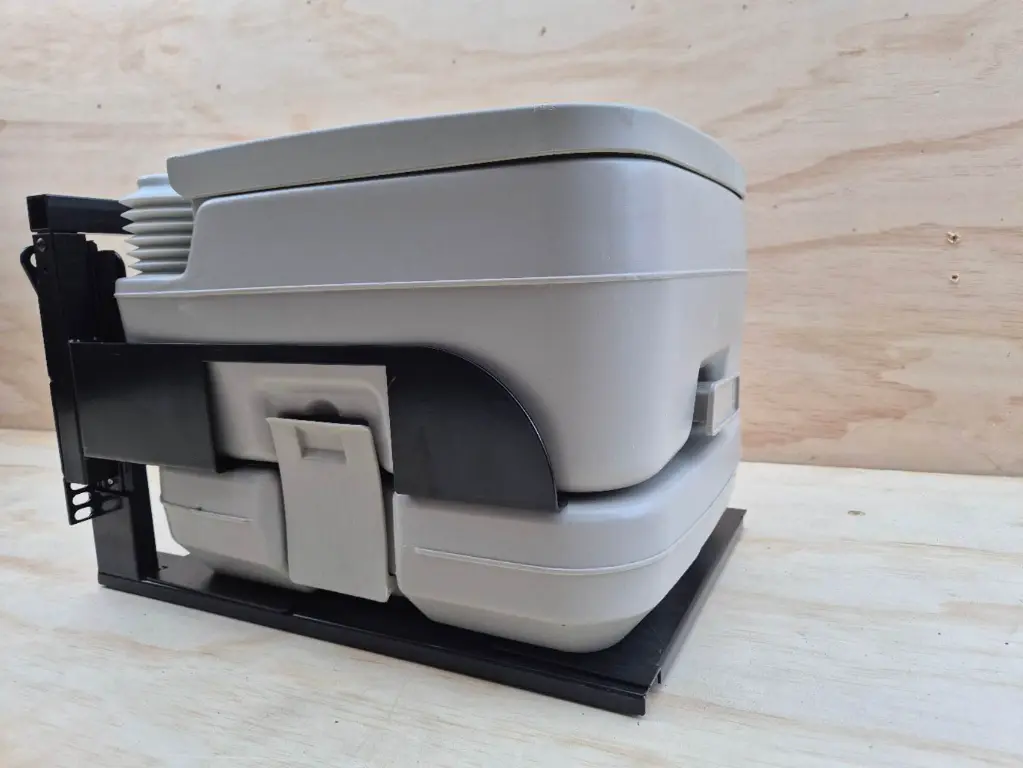 Fix'n'Rail™ Bracket | Securing portable Toilets